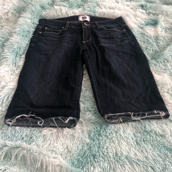 PAIGE | Shorts | New Paige Bermuda Denim Shorts | Poshmark
